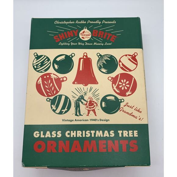 Christopher Radko | Holiday | Christopher Radko Shiny Brite 94s Design ...